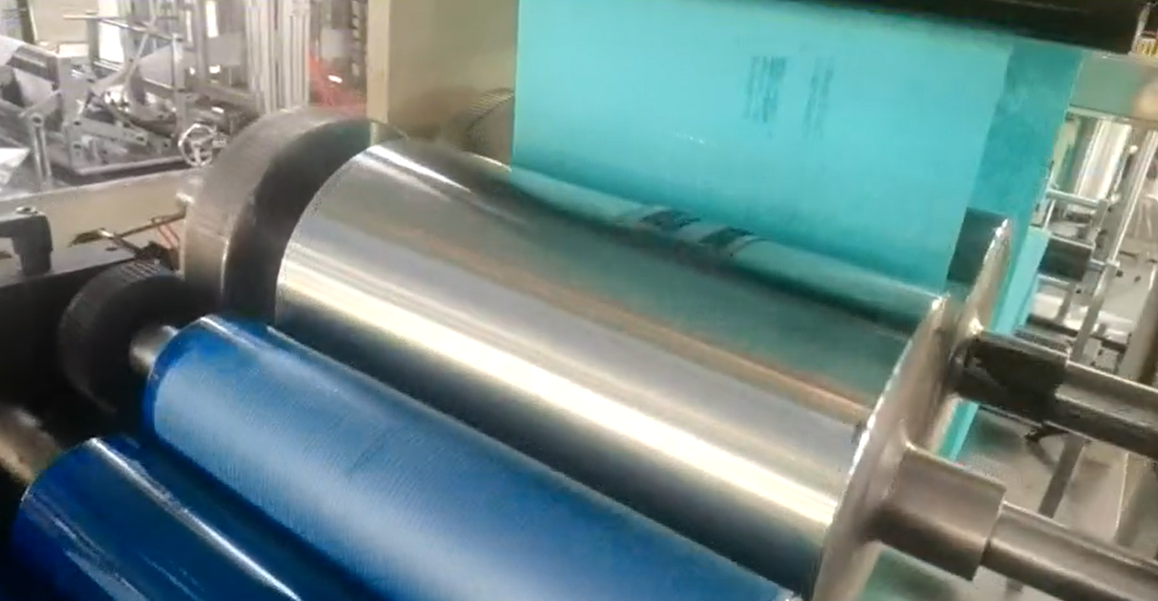 Non Woven Printing And Folding Machine